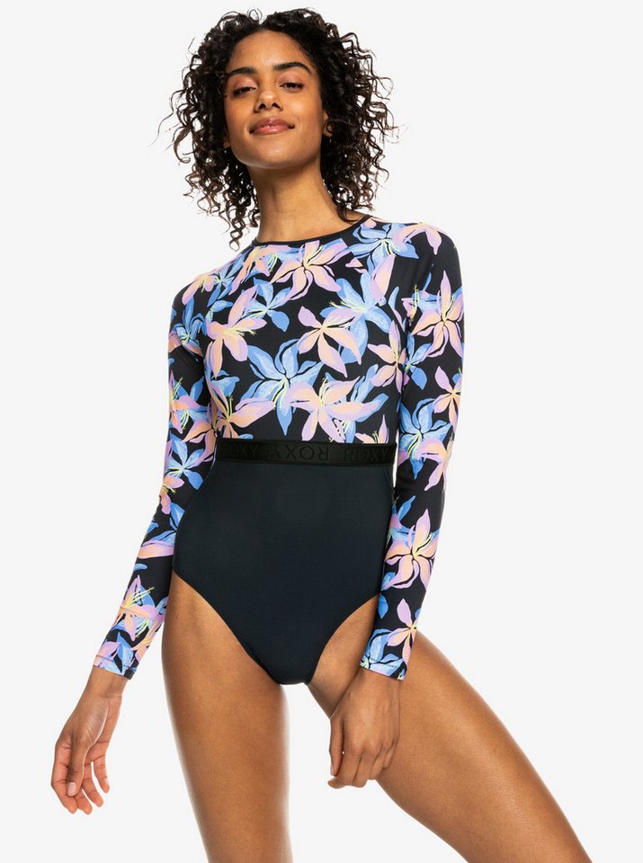Roxy Badeanzug Roxy Active Langärmliger Badeanzug Für Frauen