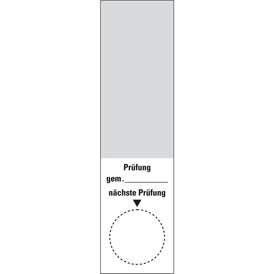 König Werbeanlagen Hinweisschild Kabel-Grundeti. Prüfung gem.,schw/weiß,Folie,selbstkl.,95x25mm ...