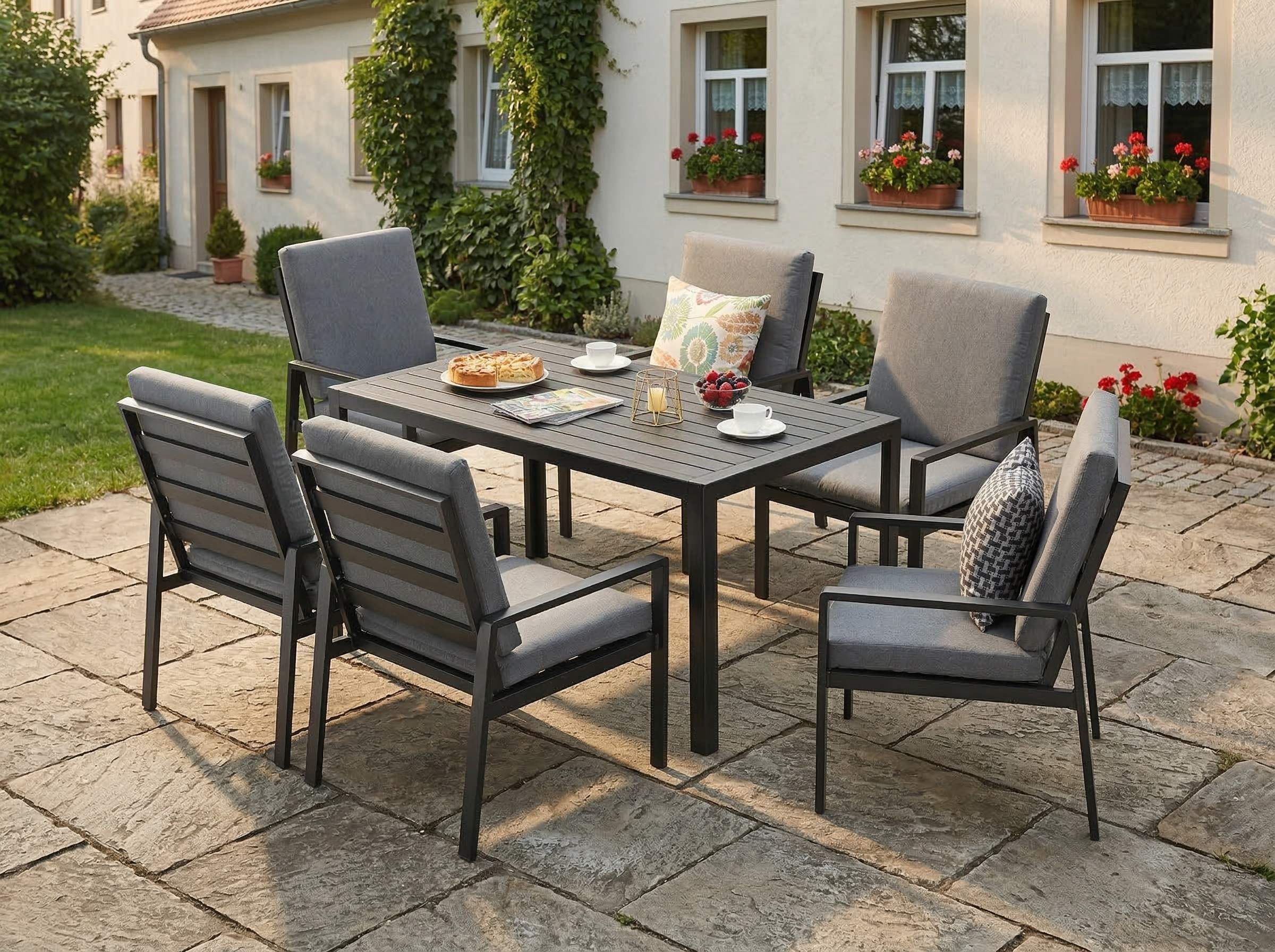 Gartenmobel Aluminium Wetterfest