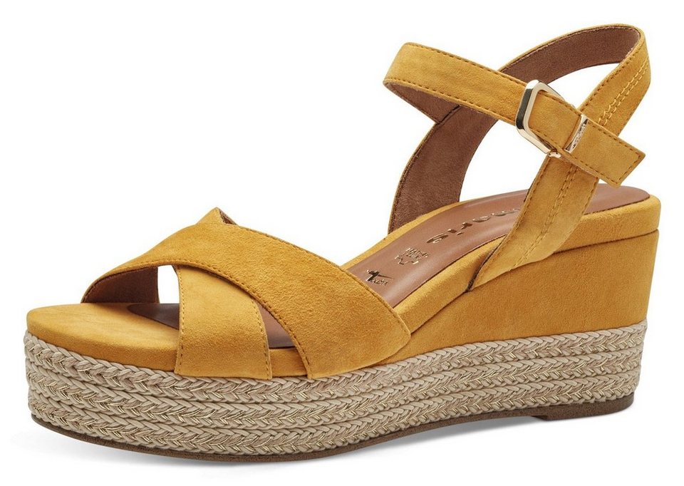 Tamaris Keilsandalette Sommerschuh Sandale Keilabsatz Mit