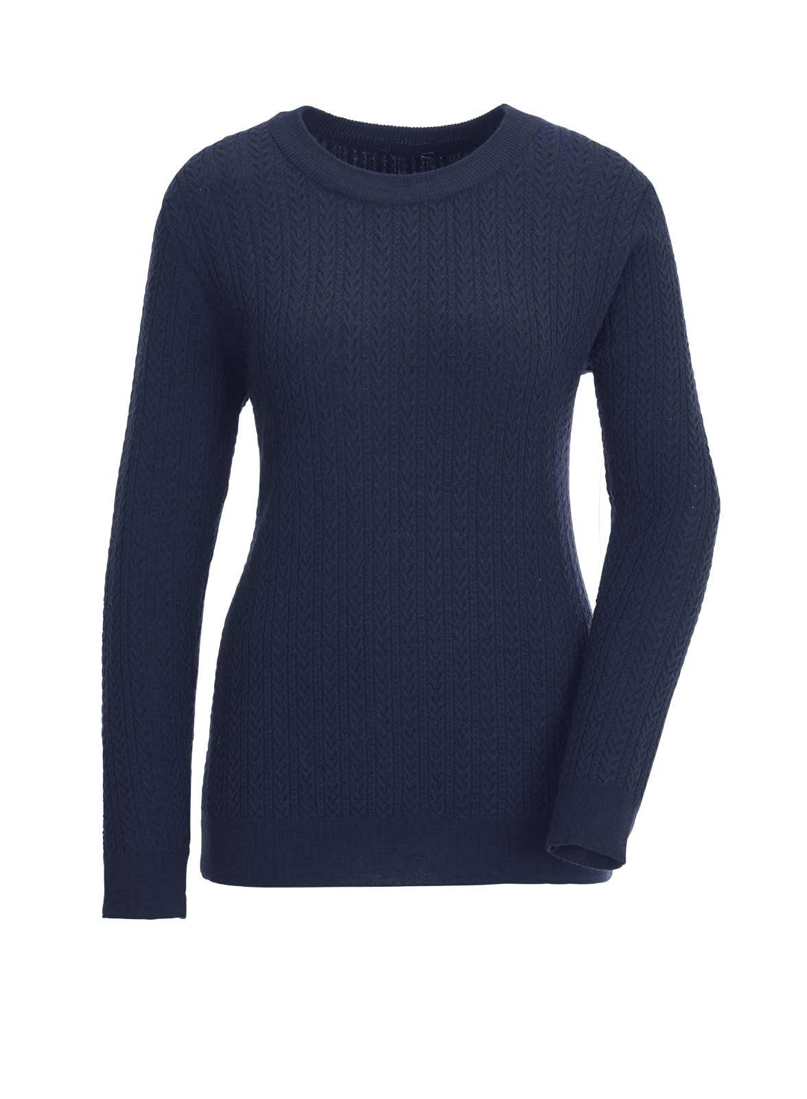 Creation L Kaschmirpullover Création L Premium Damen Merino Kaschmir