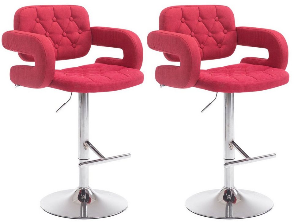 Clp Barhocker Dublin Stoff 2er Set Höhenverstellbar Und Drehbar Ca