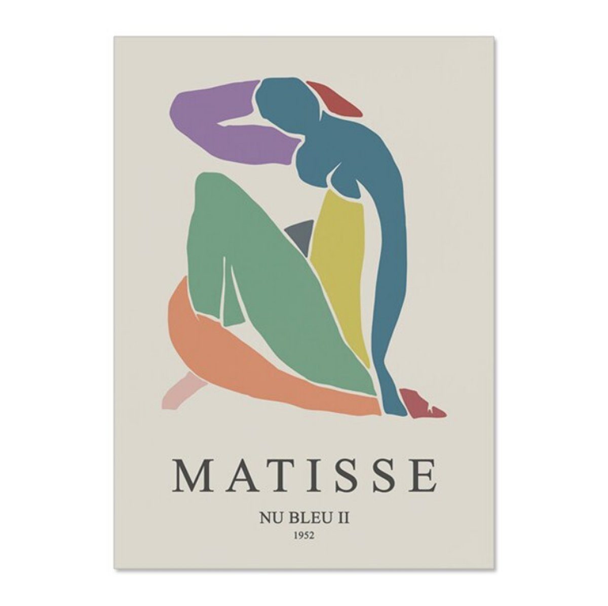 TPFLiving Kunstdruck »OHNE RAHMEN«, Motiv TX2381A, Poster Leinwand - Wandbild / Henri Matisse ...