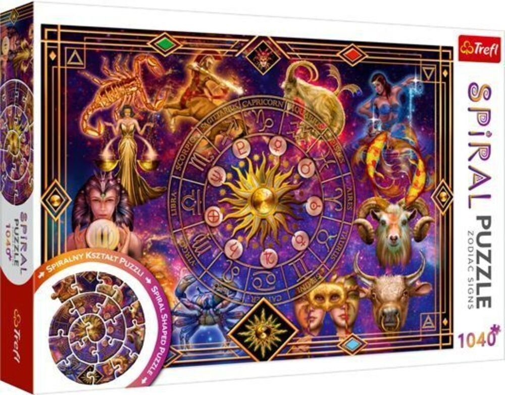 Trefl Puzzle Spiral Puzzle Sternzeichen (Puzzle), 1000 Puzzleteile ...