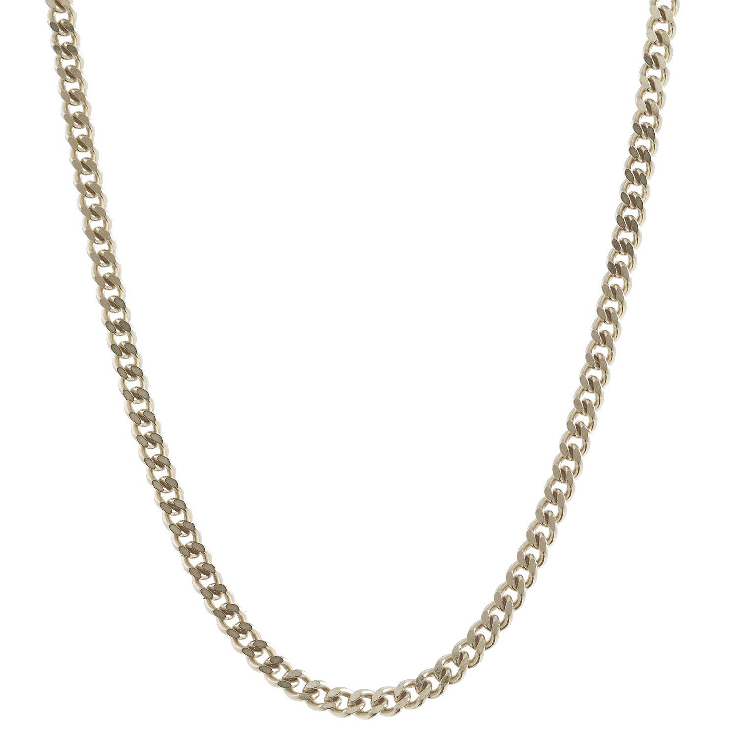 HOPLO Panzerkette Panzerkette 333 - 8 Karat Gold 1,4 mm 50 cm Halskette, Made in Germany, Edle ...