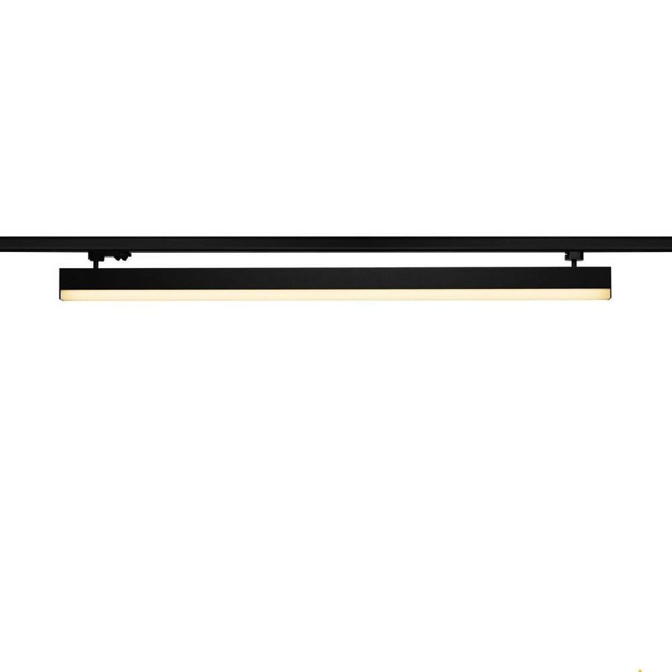Slv Stromschienensystem Led 3 Phasen Spot Sight Track In Schwarz 37w