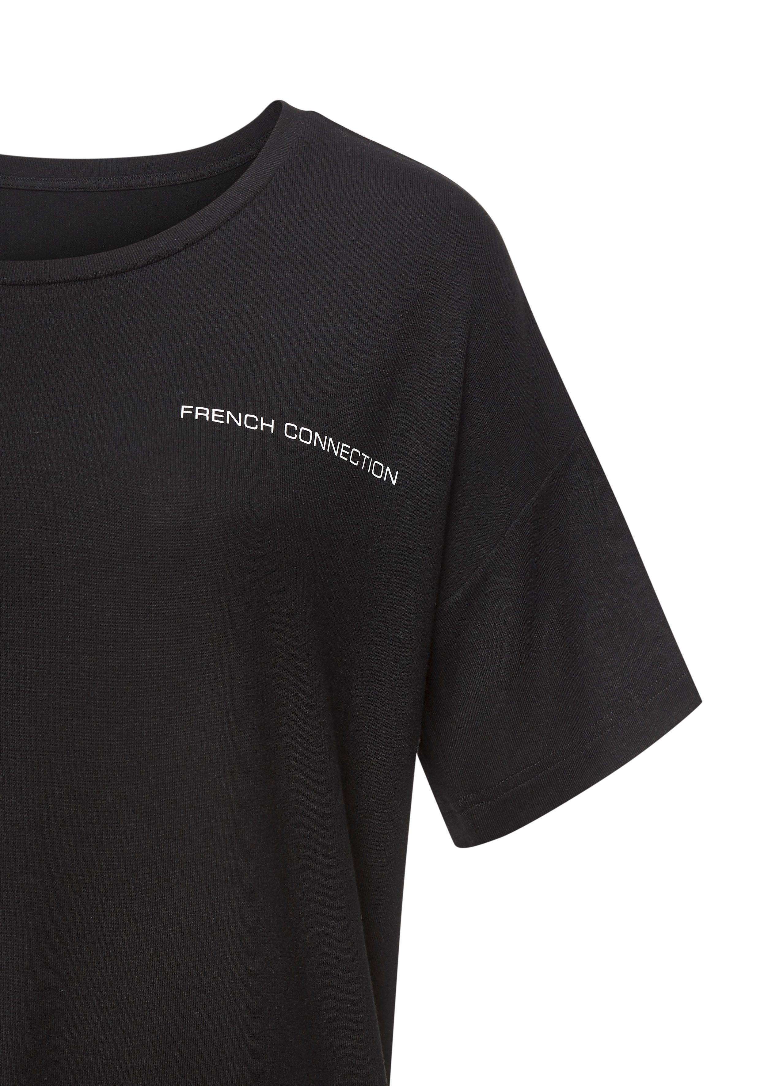 French Connection Nachthemd mit großem Logoprint auf dem Rücken, Nachtkleid