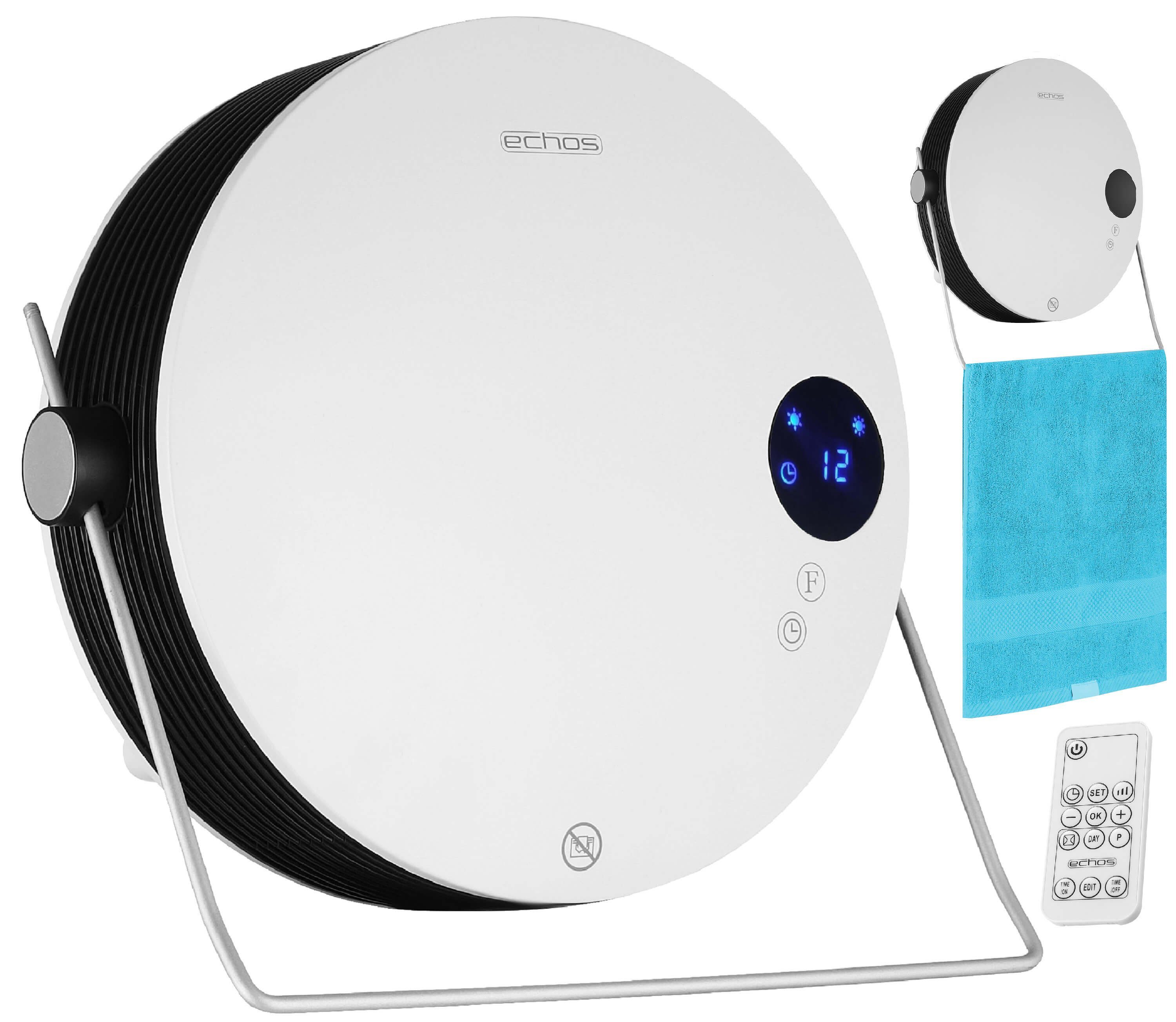 Echos Heizlüfter Eco 354 2000 W Fernbedienung Keramisches