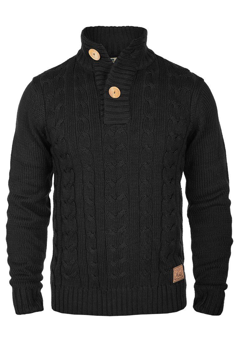 !Solid Strickpullover SDPonce Strickpulli mit Stehkragen