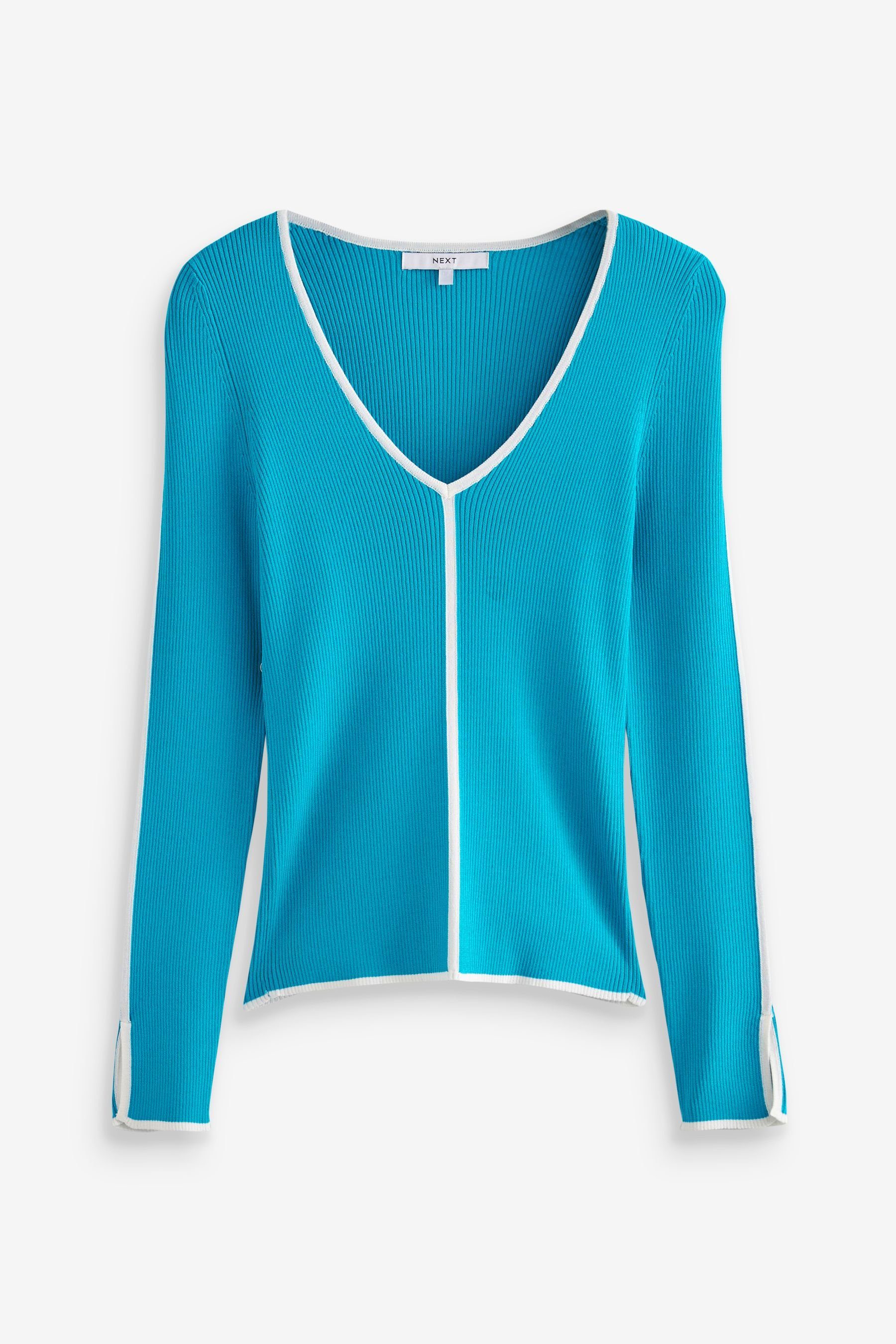 Next V Ausschnitt Pullover Oberteil Aus Strick Mit V Ausschnitt 1 Tlg