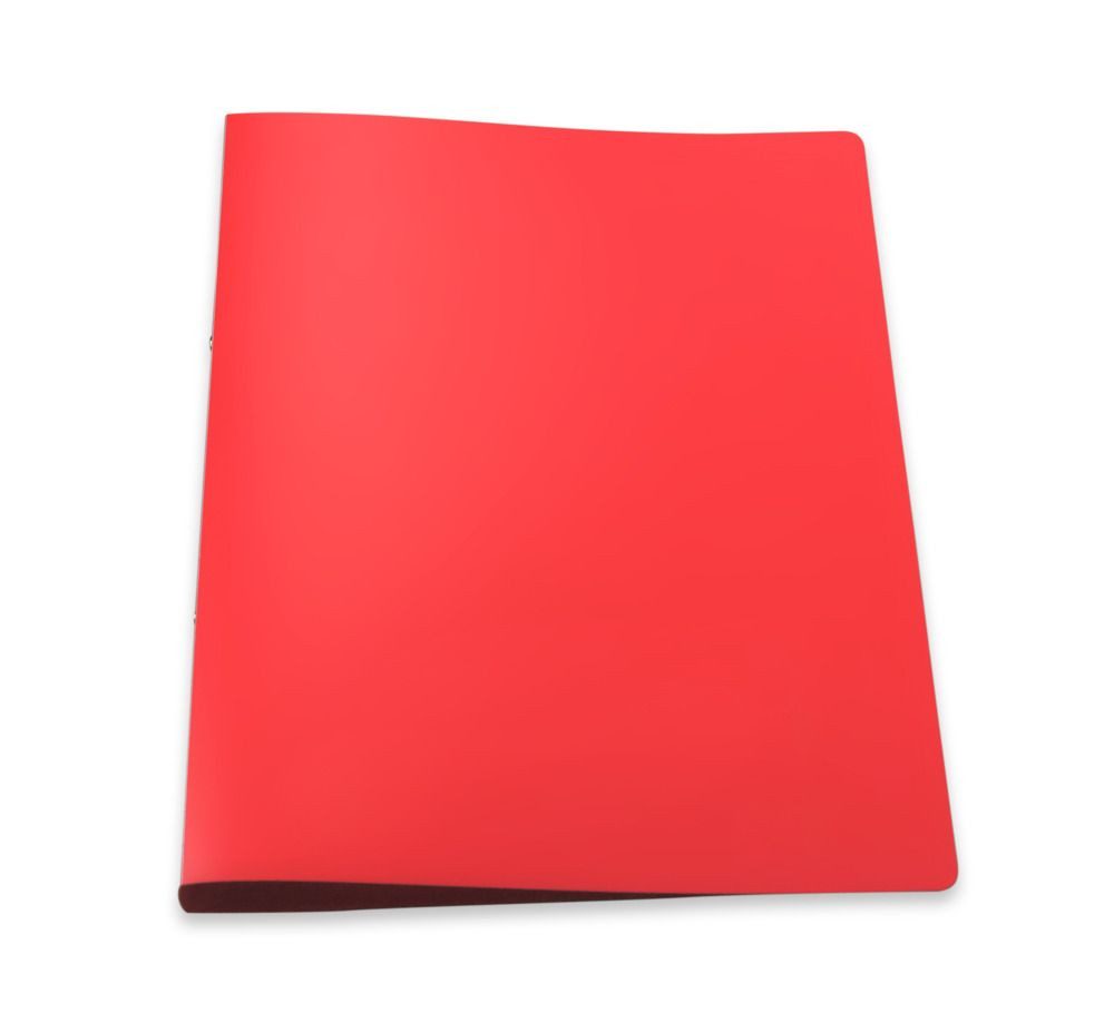 Staufen Ringbuchmappe STAUFEN 794763025 Ringbuch - A4, PP, 2-Ringe, Ø17 mm, rot