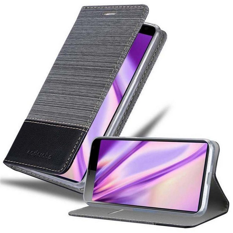 Cadorabo Handyhülle Jeans Book Sony Xperia 10 Plus Klappbare Handy