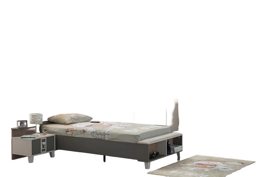 Jvmoebel Schlafzimmer Set Kindermöbel Garnitur Kinderzimmer Bett