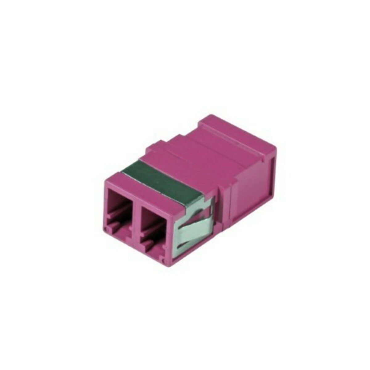DSIT Serverschrank Multimode Keystone Kupplung LC-LC duplex lila ...
