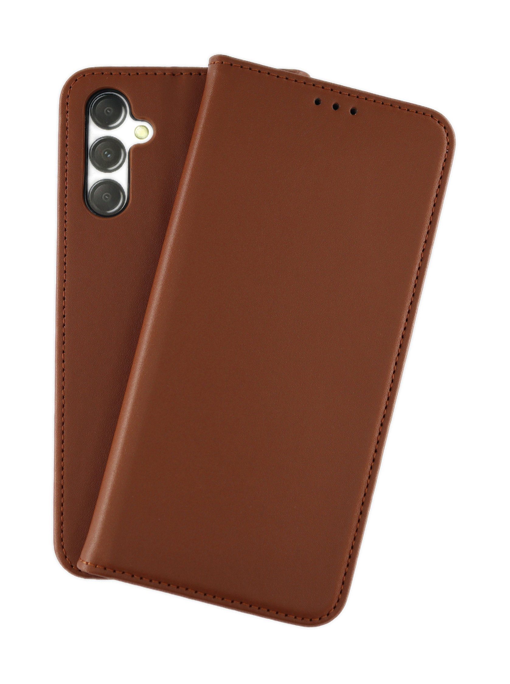 Jamcover Handyhülle Echt Leder Bookcase Handytasche Für Samsung