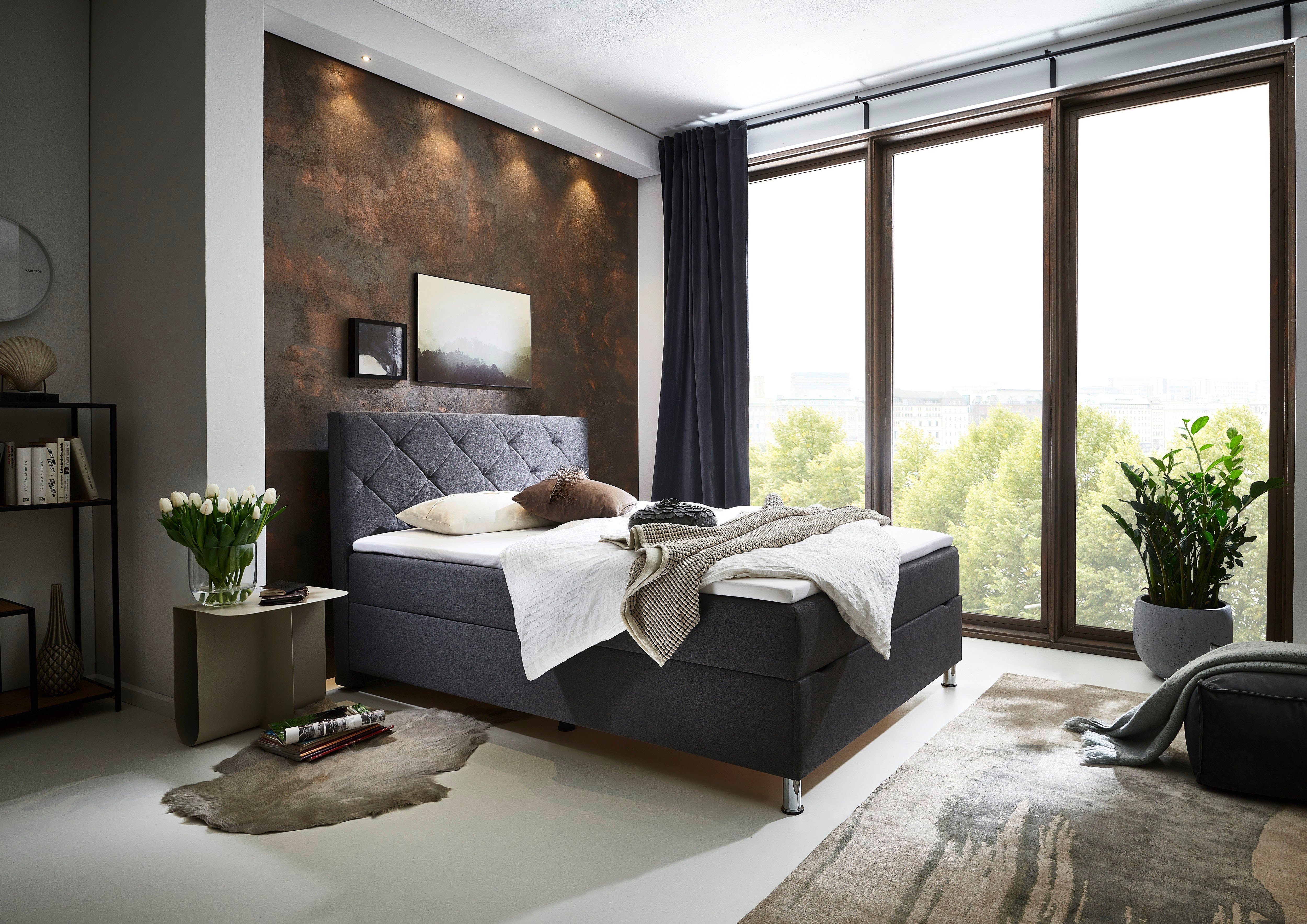 Boxspringbetten 140x200 mit Bettkasten online kaufen | OTTO