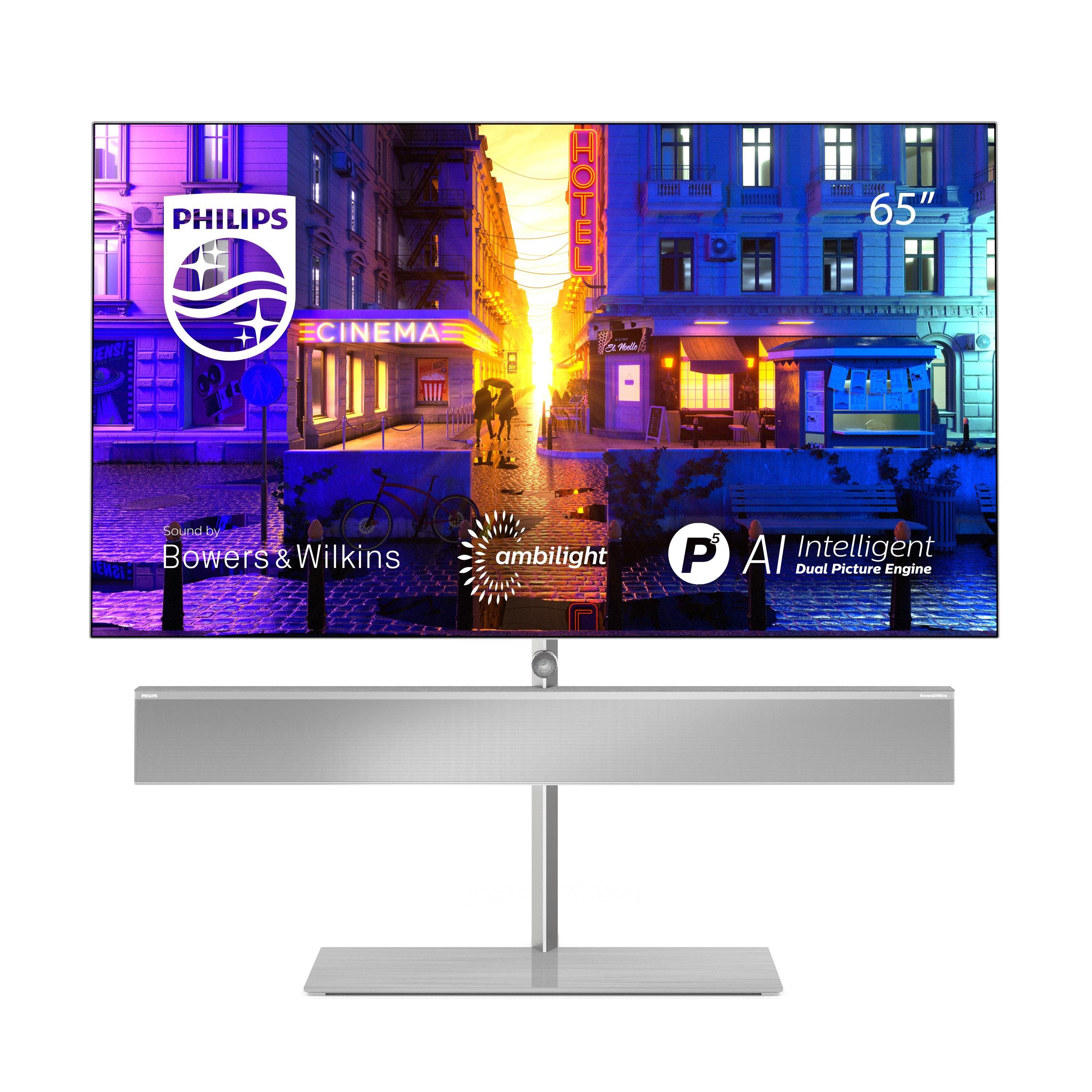 Philips 65OLED986/12 OLED-Fernseher (164,00 cm/65 Zoll, 4K Ultra HD, Smart-TV, 4K Ultra HD ...