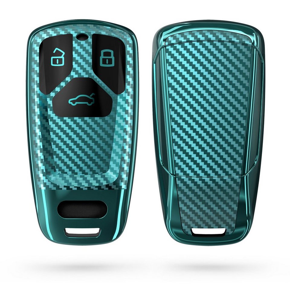 Kwmobile Schlüsseltasche Autoschlüssel Hülle Für Audi Tpu