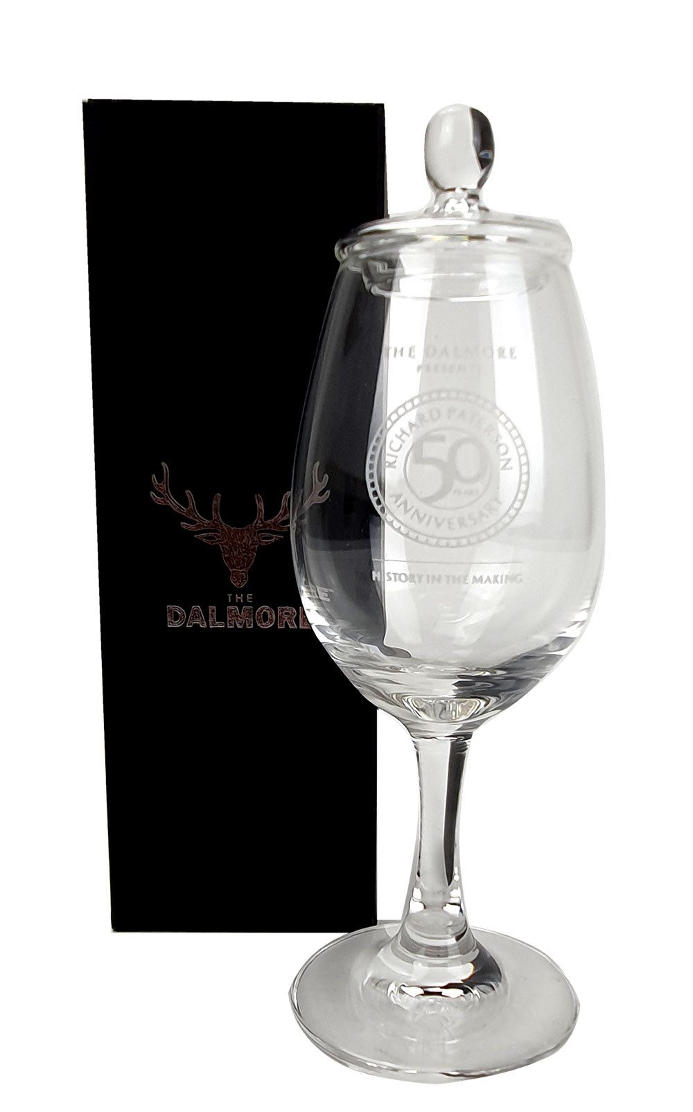 DALMO Glas Dalmore Nosing Glas mit Deckel - Whisky Glas