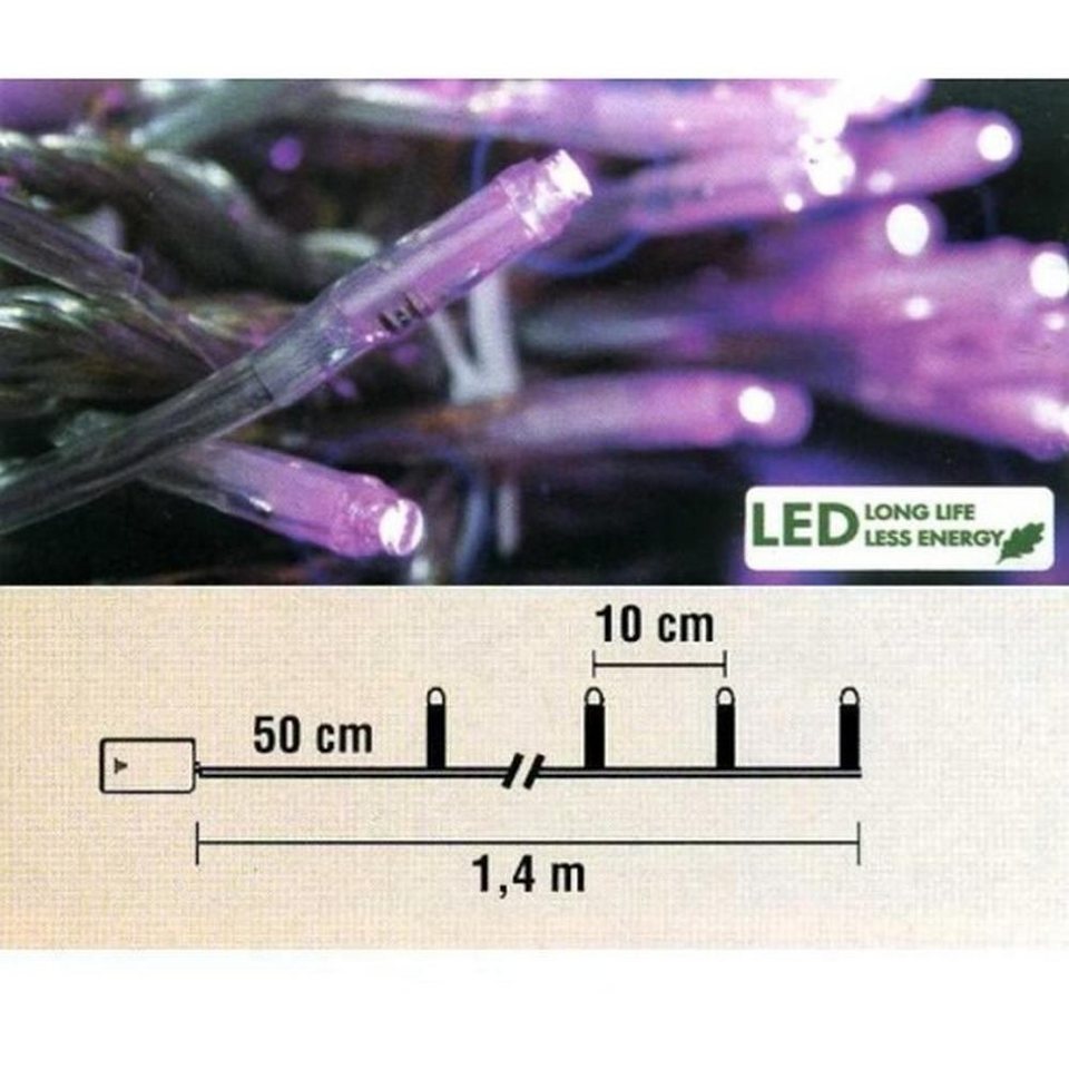 Star Trading Led Lichterkette 725 25 Micro Led Lichterkette 10er Pink