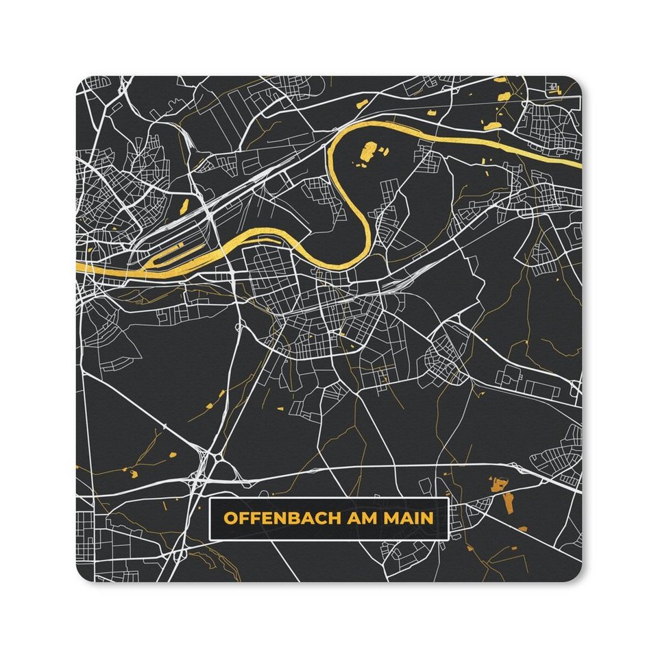 Muchowow Mauspad Offenbach Am Main Stadtplan Gold Karte