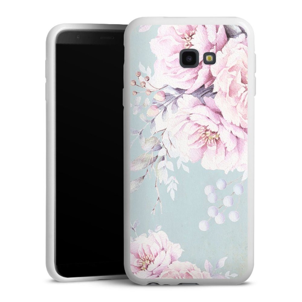 Deindesign Handyhülle Watercolour Flower Samsung Galaxy J4 Plus 2018