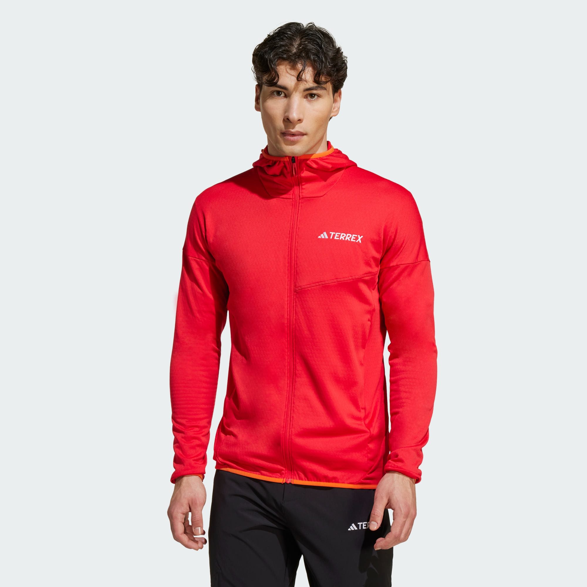 adidas TERREX Fleecejacke TERREX XPERIOR CLIMAWARM LIGHT FLEECE KAPUZENJACKE, Durchgehender ...