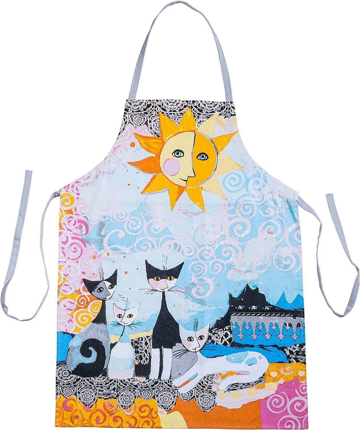 Rosina Wachtmeister Kochschürze Merletto Nero Sole, (Set, 1-tlg., 1-teilig), mit verstellbarem ...