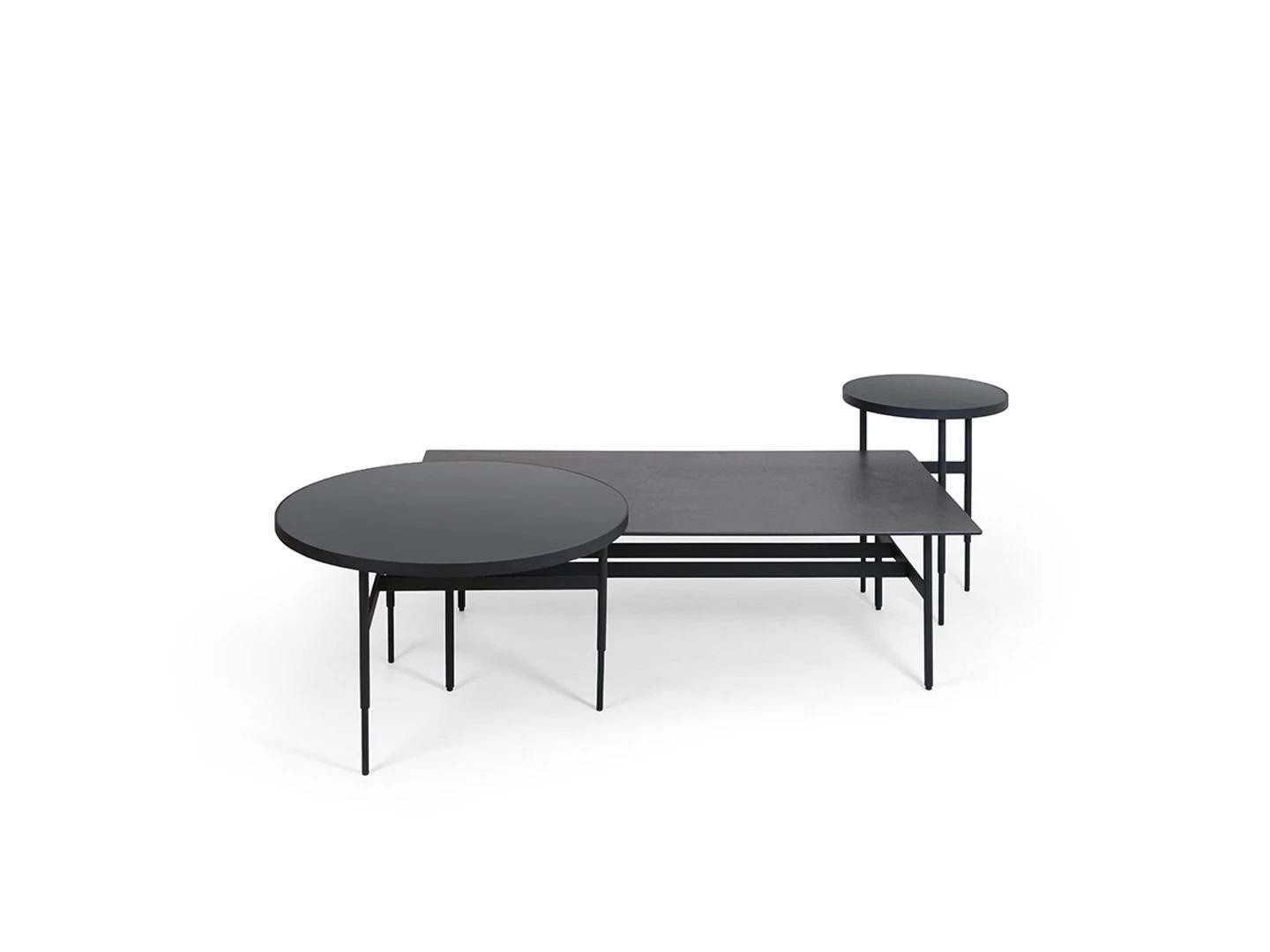 Jvmoebel Couchtisch Luxus Couchtisch Designer Möbel Set 3tlg 2x