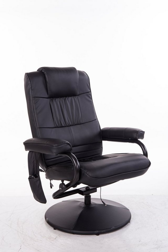 Homcom Massagesessel Massagesessel Mit Wärmefunktion Und Hocker