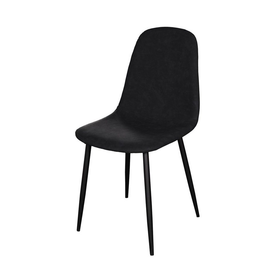 Hti Living Esszimmerstuhl Stuhl Savannah Pu Antikschwarz Stück 1 St