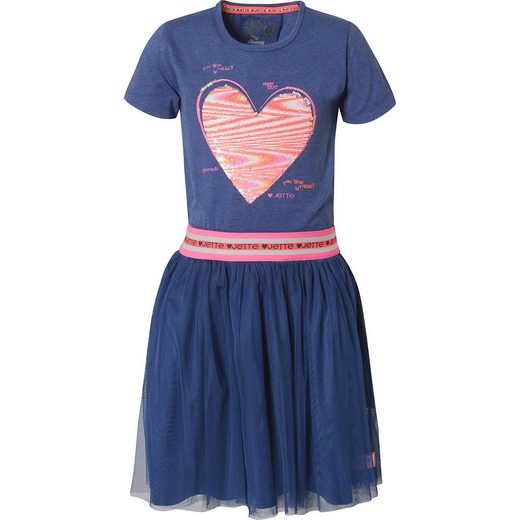 Jette By Staccato Kinder Kleid Oberteil Mit Wendepailletten
