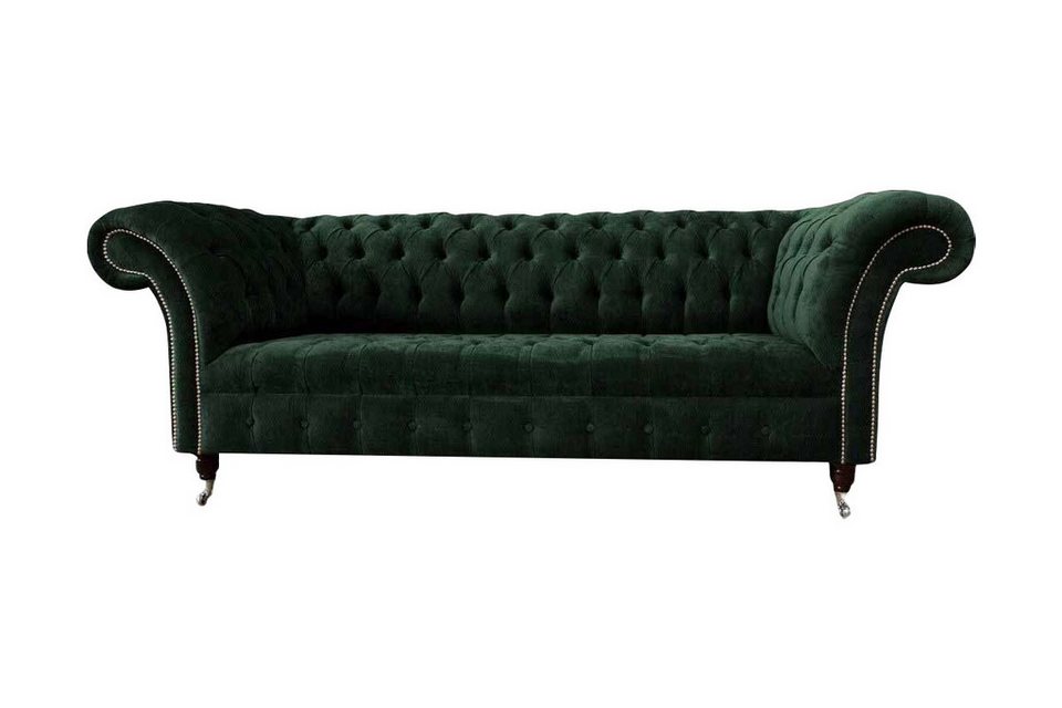 Jvmoebel Sofa Luxus Dreisitzer Grün Sofa 3 Sitzer Sofas Sitz Design