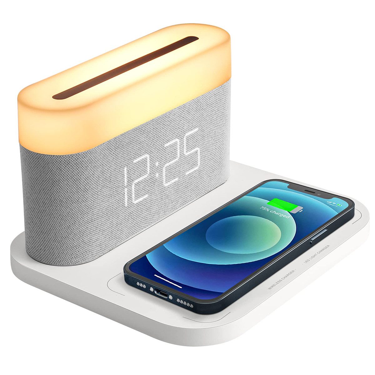 Welikera Kabelloses Ladegerät 15w Schnellladung 1200mah Wecker