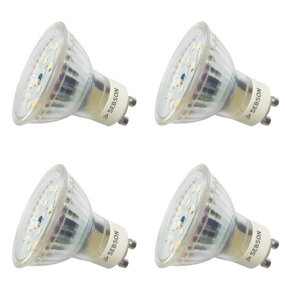 SEBSON LED-Leuchtmittel GU10 LED Lampe 5W dimmbar 350lm 3000K 230V ... SEBSON LED-Leuchtmittel GU10 LED Lampe 5W dimmbar 350lm 3000K 230V ...