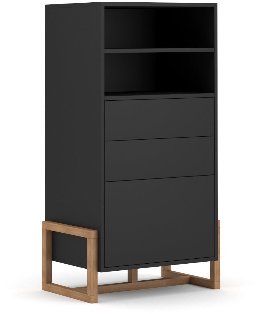 Domando Highboard Highboard Anzio Breite 64cm Push To Open System