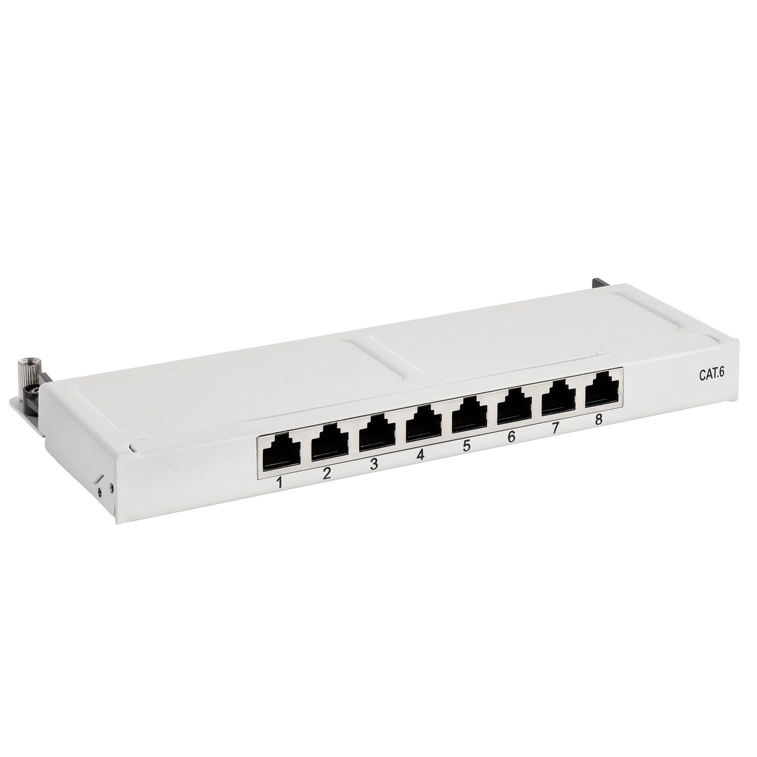 TPFNet CAT6 Desktop Patchfeld / Verteilerfeld / Patchpanel Netzwerk ...