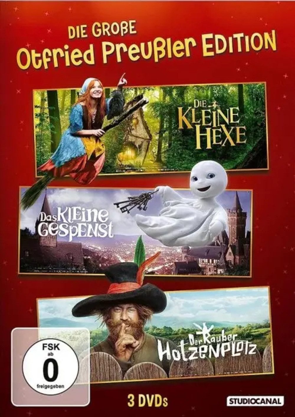 Studiocanal DVD Otfried Preußler Edition (3 DVDs: Hotzenplotz,Gespenst ...
