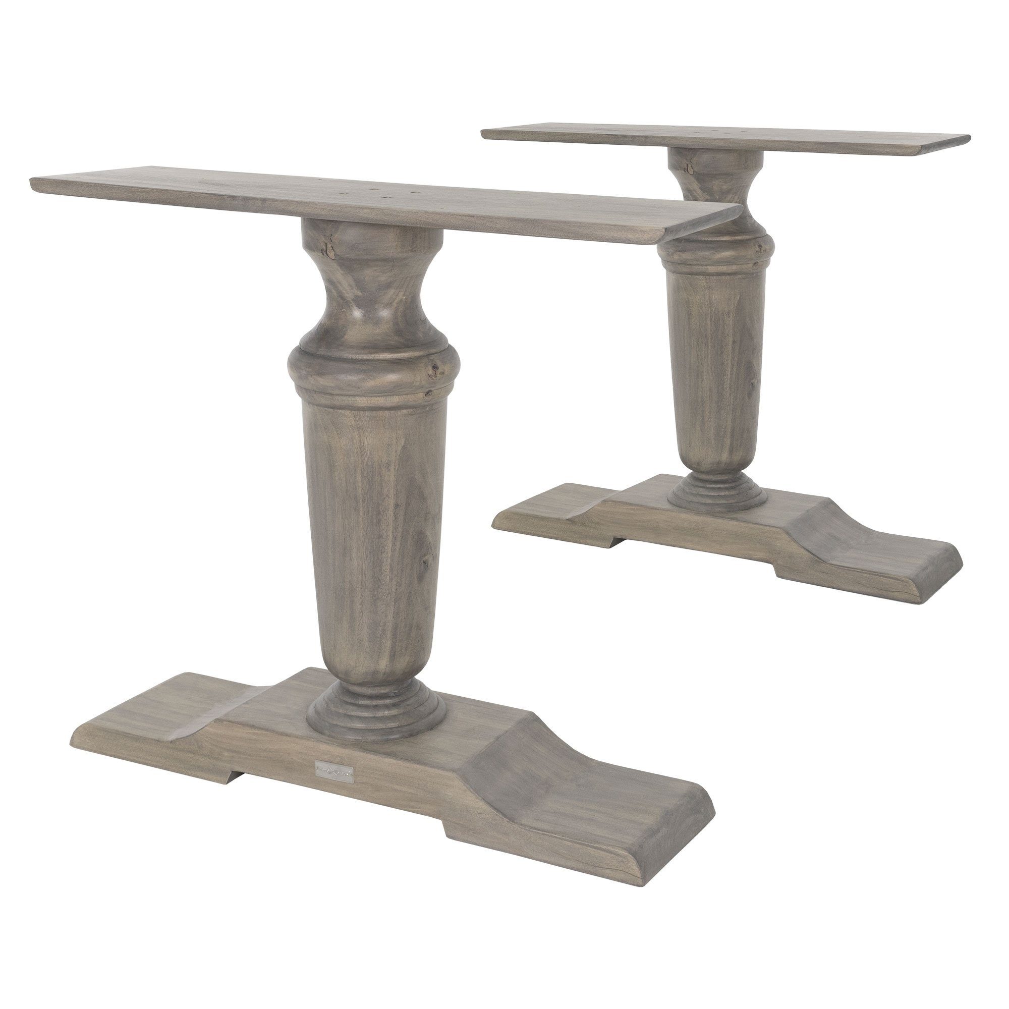 Womo Design Tischbein Tischbeine 2er Set 80x72x19 Cm Grau Online