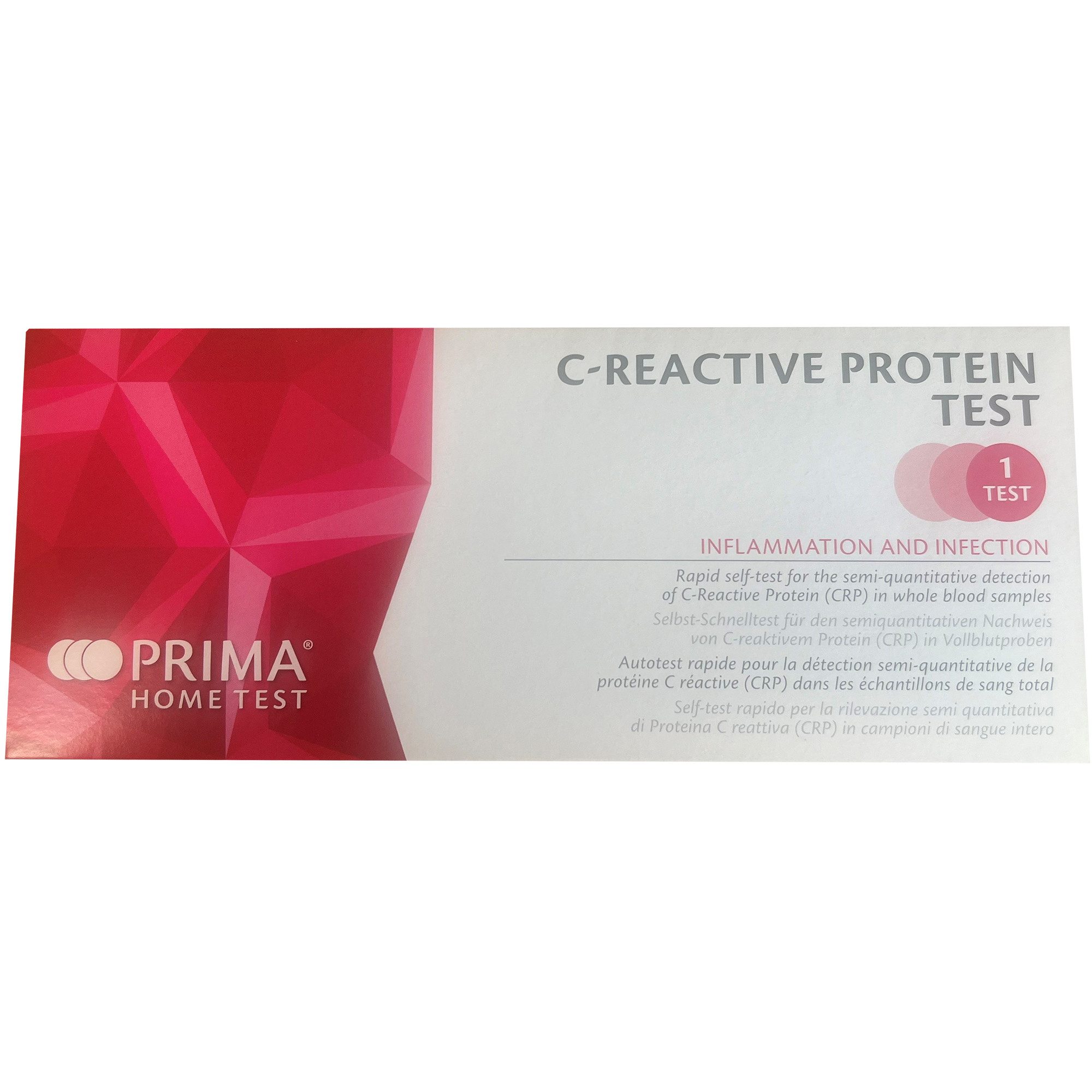 Prima Lab PSA-Schnelltest PRIMA C-Reaktives Protein Home Test