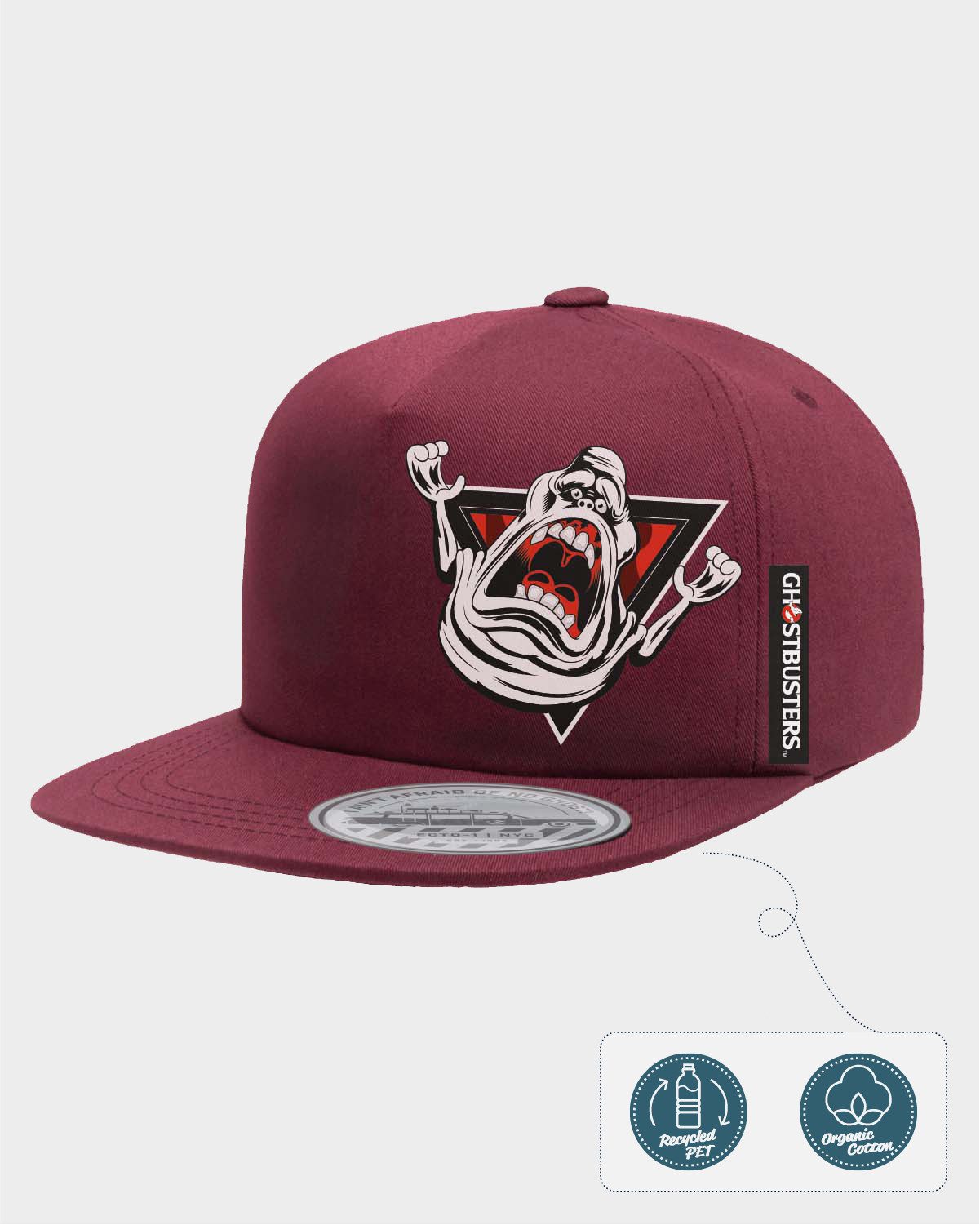 Ghostbusters Baseball Cap Ghostbusters Cap Slimer Snapback neu Top