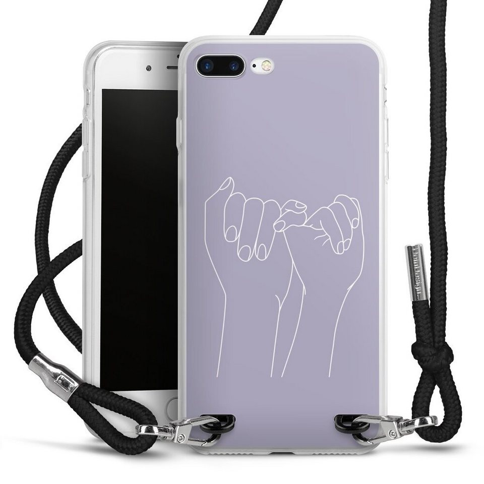Deindesign Handyhülle Pinky Promise Line Art Apple Iphone 7 Plus