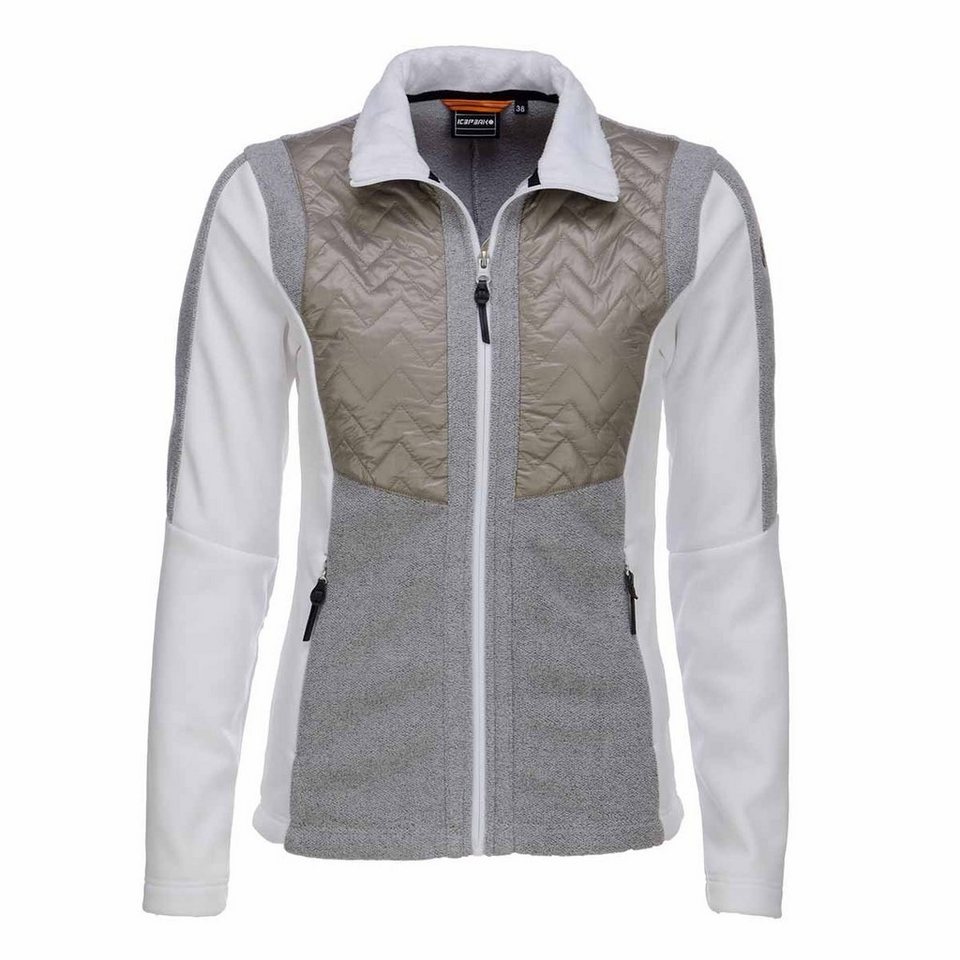 Icepeak Winterjacke Icepeak Damen Midlayer Jacke Carina weiß Icepeak Winterjacke Icepeak Damen Midlayer Jacke Carina weiß