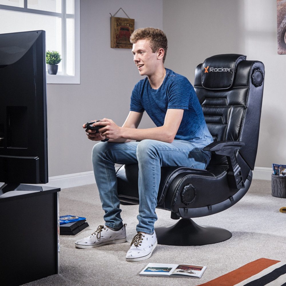 X Rocker Multimediasessel Pro 4.1 Gaming Entertainment Sessel mit 4.1 Soundsystem