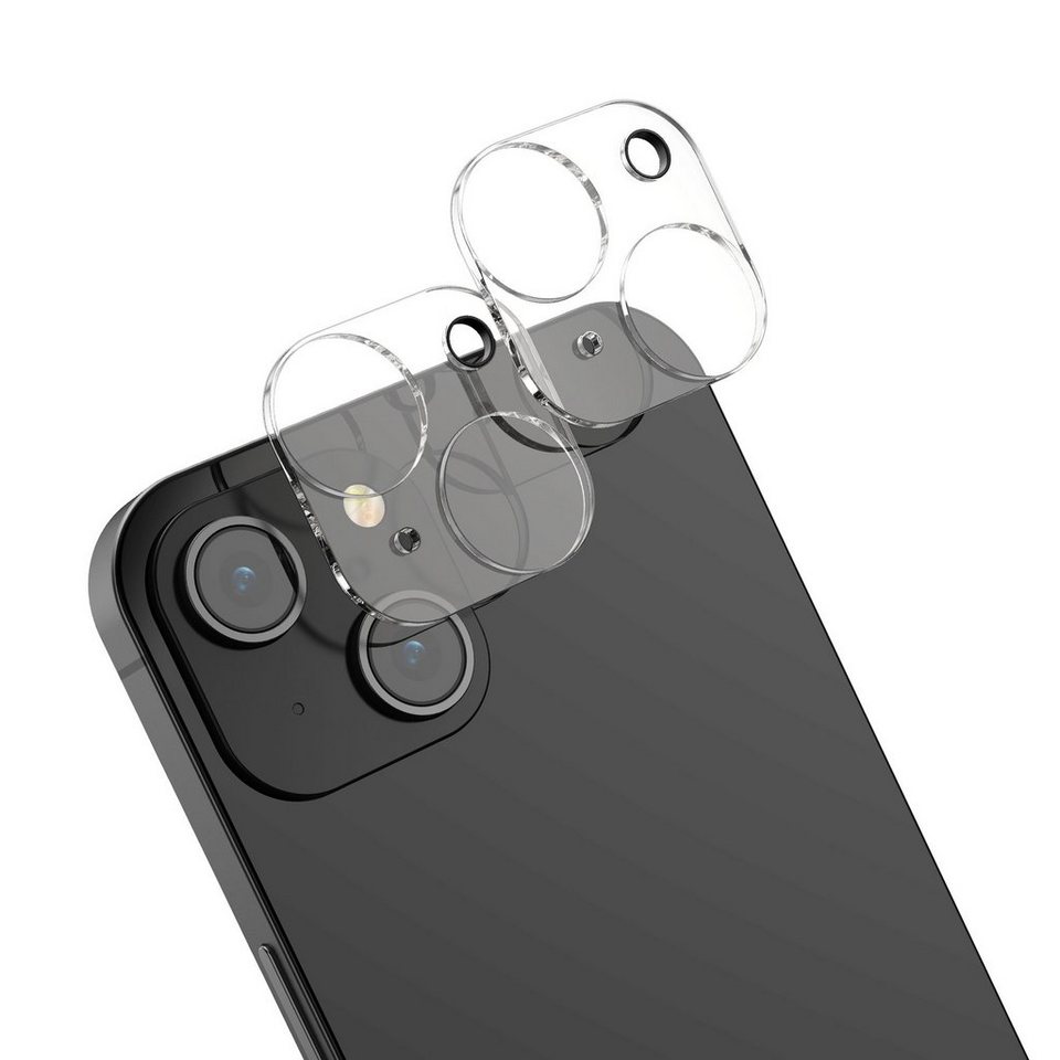 Kwmobile Schutzfolie Glas Handy Kameraschutz Für Apple Iphone 15 1 St
