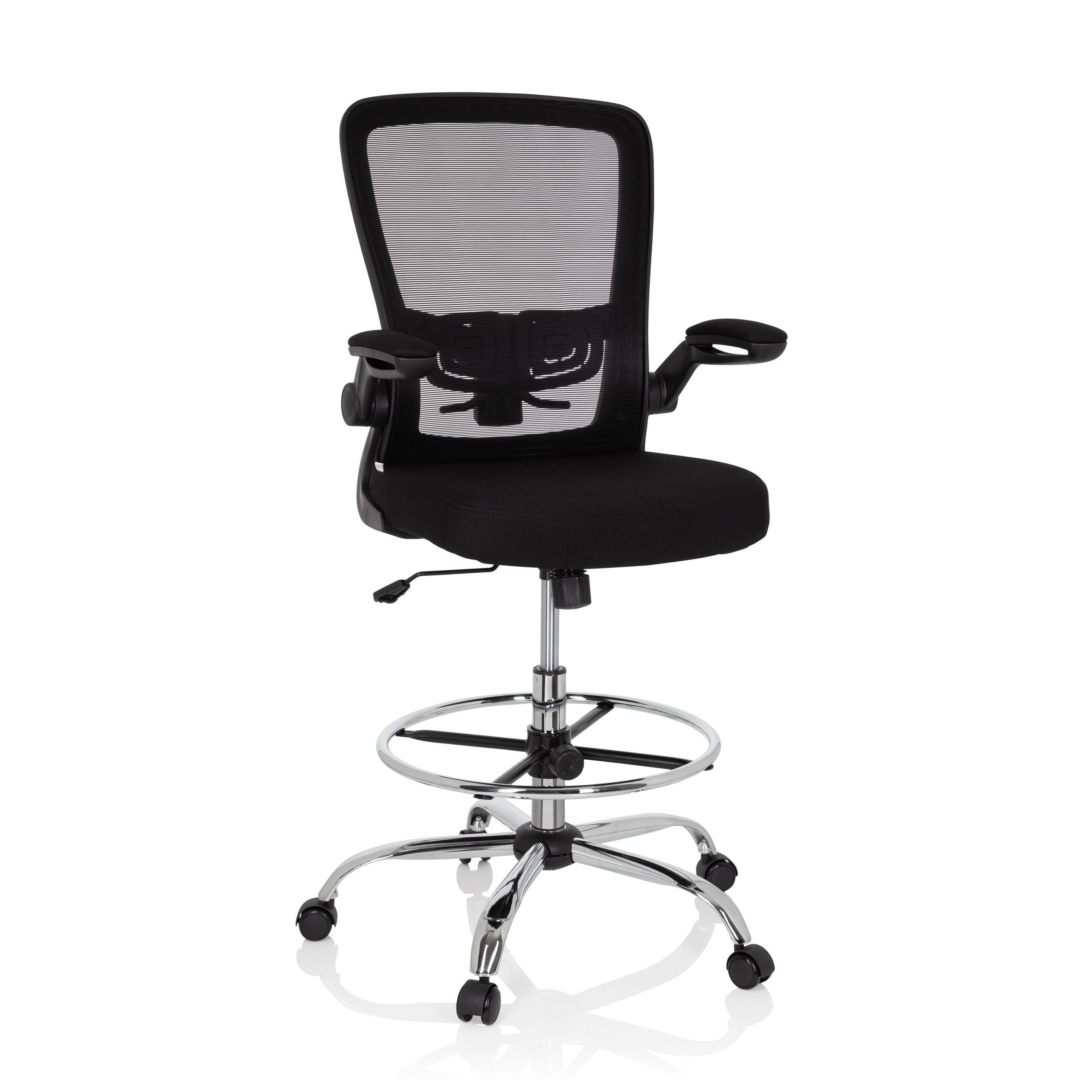 Hjh Office Drehstuhl Counterstuhl Vendo Work Stoffnetzstoff 1 St