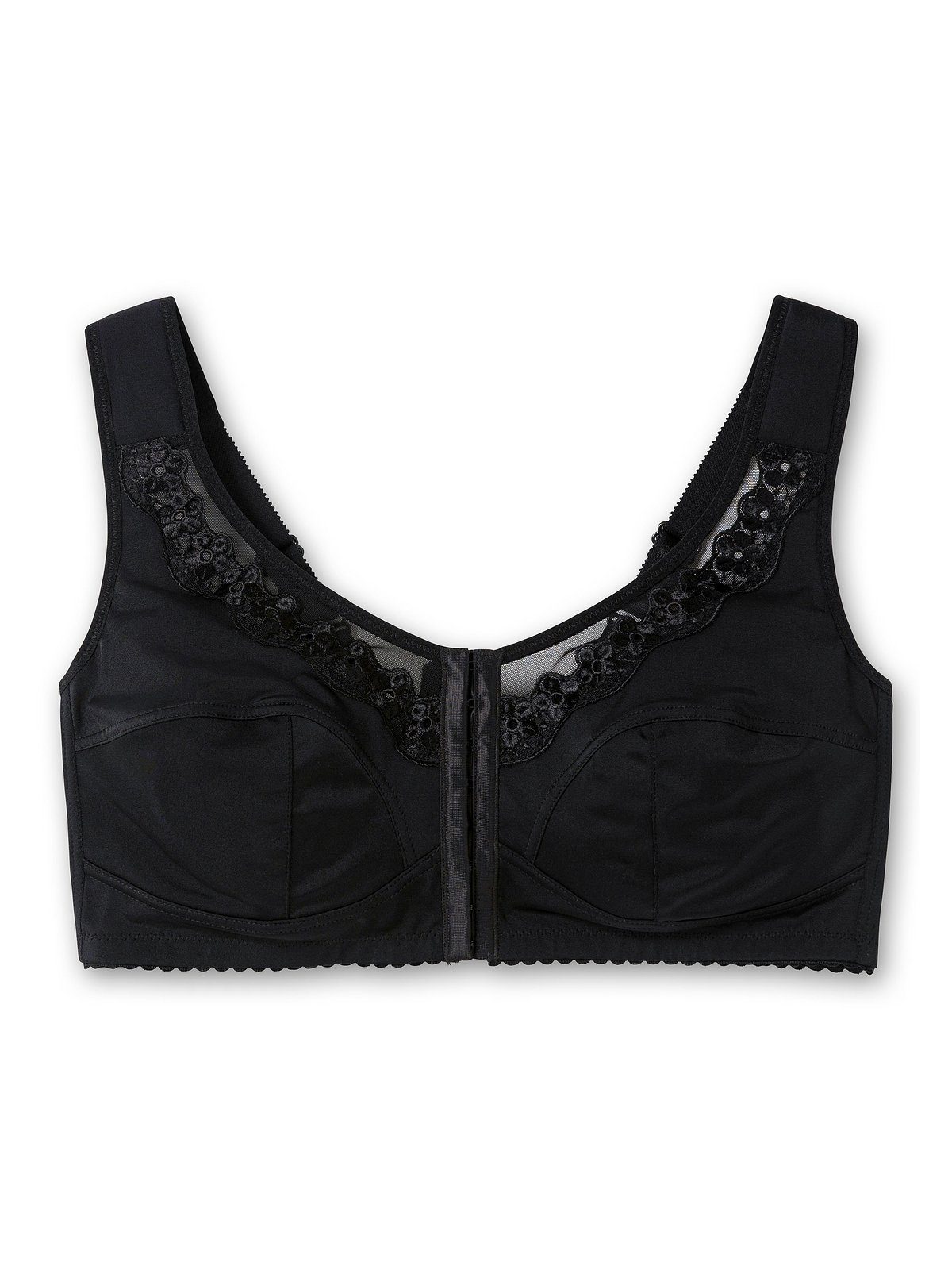 Sheego Bügelloser BH Große Größen mit Spitze und Vorderverschluss ...