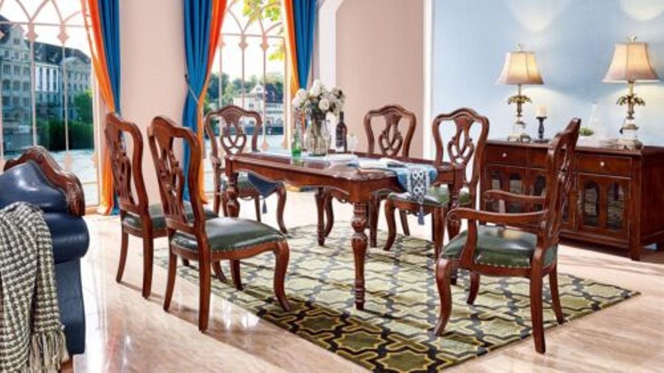 Jvmoebel Esstisch Tisch Esstisch Design Möbel Esszimmer Holztisch