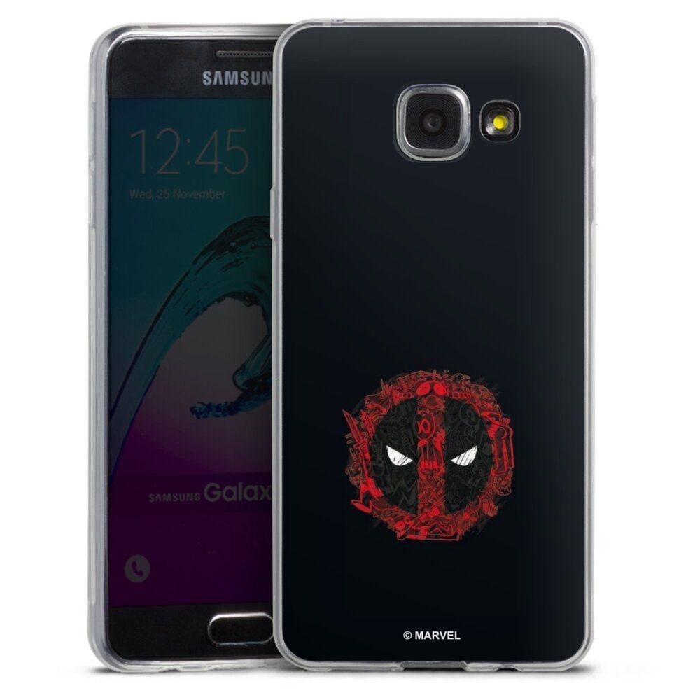 Deindesign Handyhülle Marvel Deadpool Logo Deadpool Logo Samsung