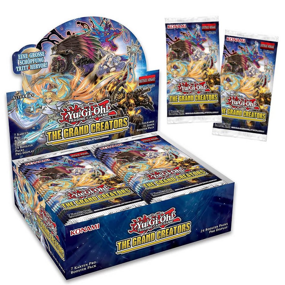 Yu Gi Oh Sammelkarte Ygo Yugioh The Grand Creators 1 Display 24